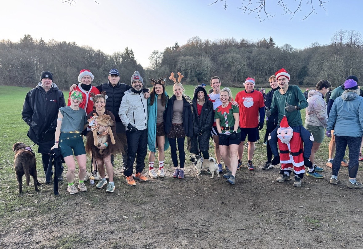 HSAC runners meet up Xmas day parkrun – Holland Sport AC